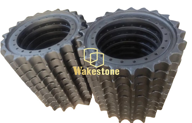 Heavy Machinery Undercarriage Spare Parts Sprocket Rim For Excavator ...