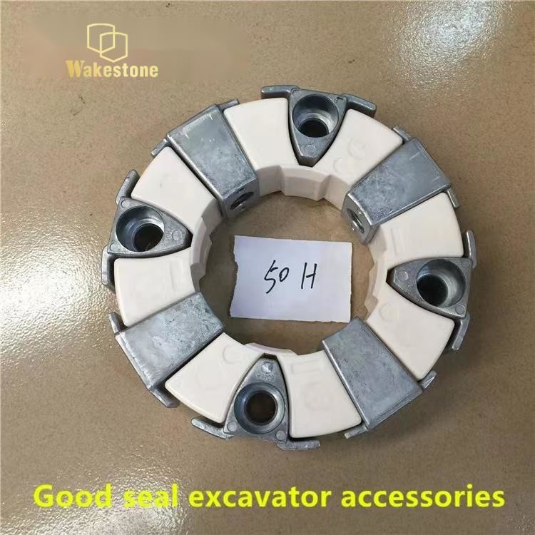 50H Excavator Parts Flexible Coupling For Excavator Connecting Rubber