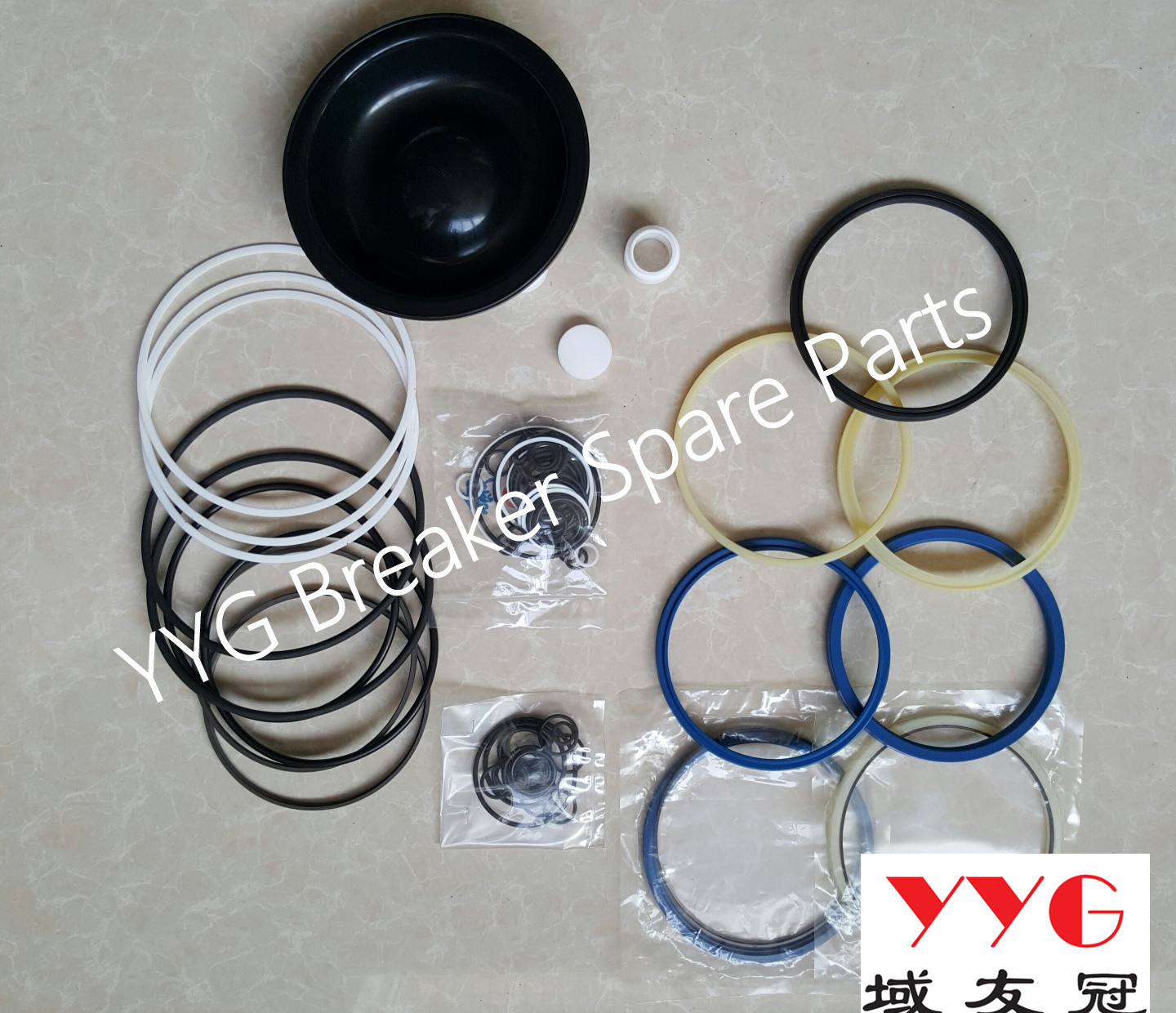 Crawler Excavator Seal Kits Backhoe Loader Type For Breaker